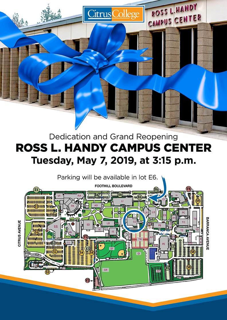 Citrus College Campus Map School Map Corona High School