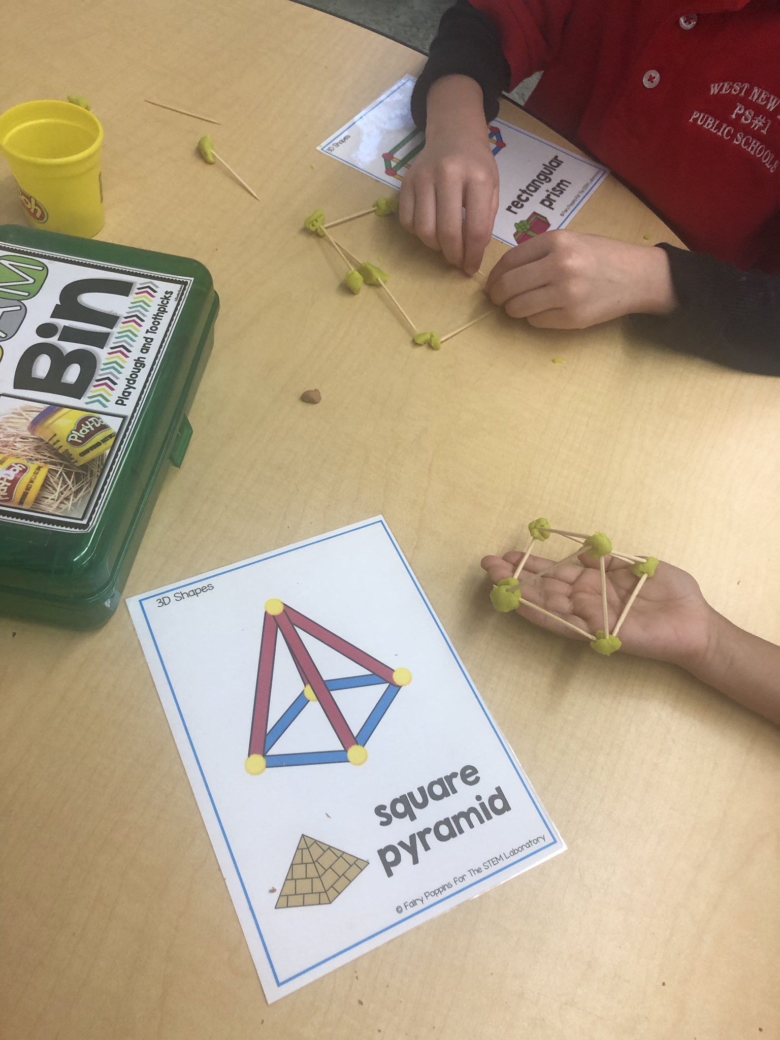 Ms. Rodriguez on Twitter: "Steam bins are perfect to pair with 3D shape ...