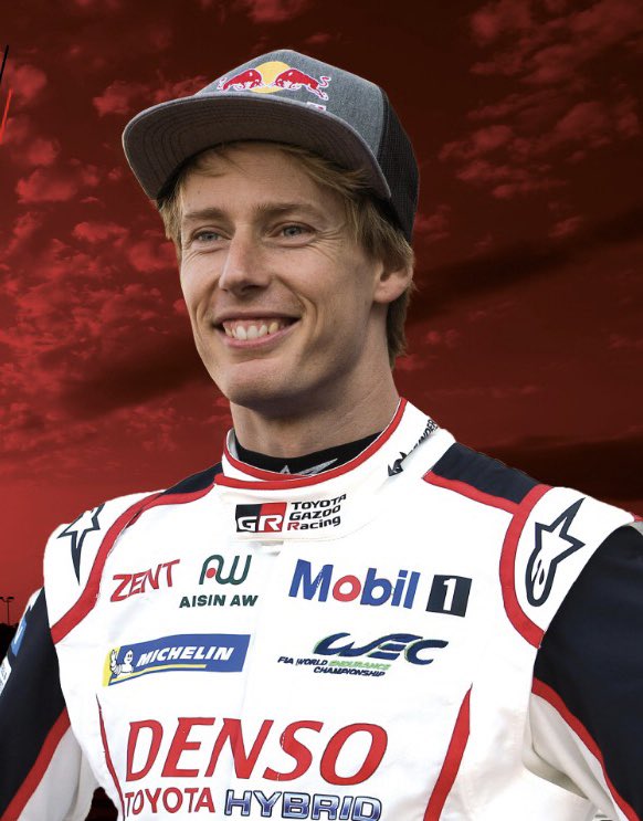 Brendon Hartley in the F1 paddock for the first time as a member of the ...