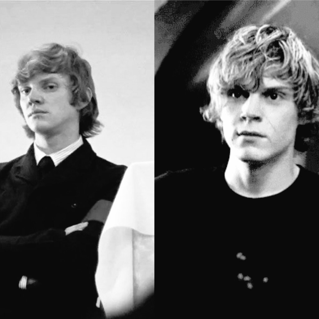 Malcolm Mcdowell Young Evan Peters
