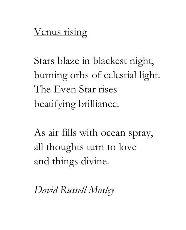 Short Poems About Venus The Planet