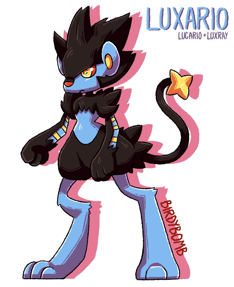 Luxray And Lucario