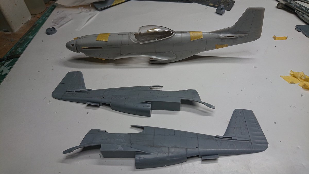 マスタング Mk.ⅠA アキュムレイトミニチュア 1/48 - posfie