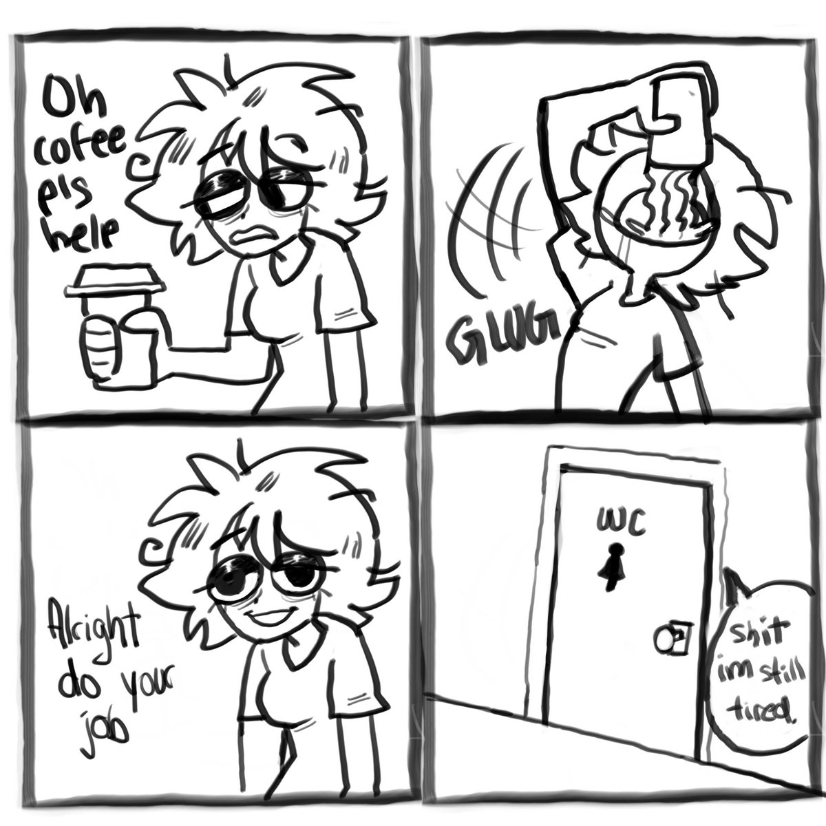 「meanwhile me: 」|🕸ana🕸の漫画