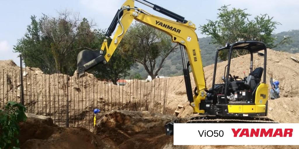 YANMAR_Excavadoras_Mexico on Twitter: "La #miniexcavadora de #Yanmar #ViO17 cuenta con una ...