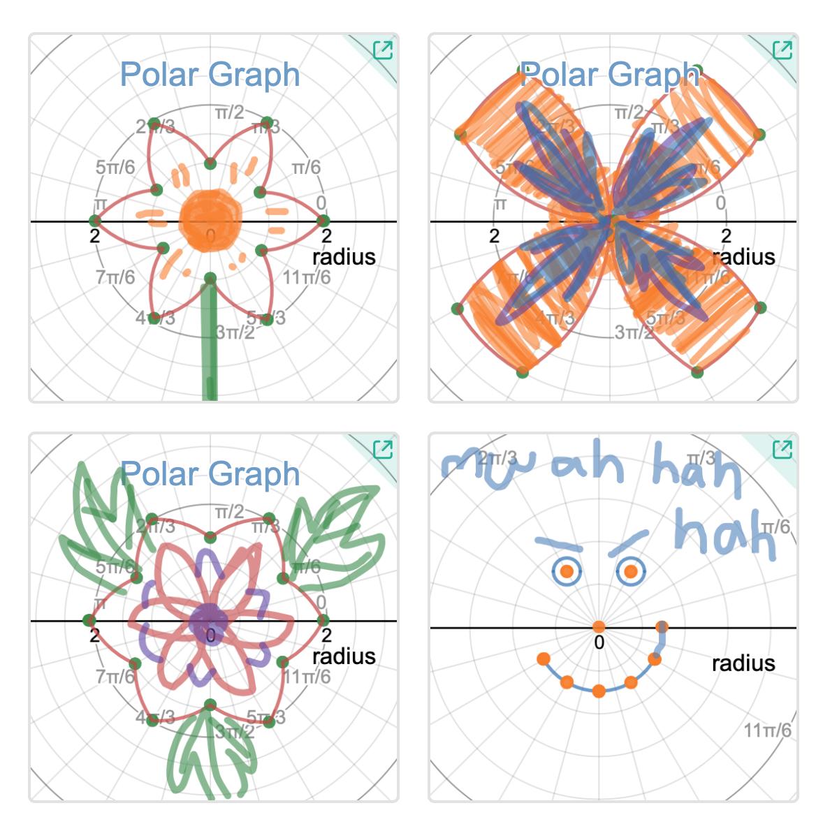 Polar Graph Designs