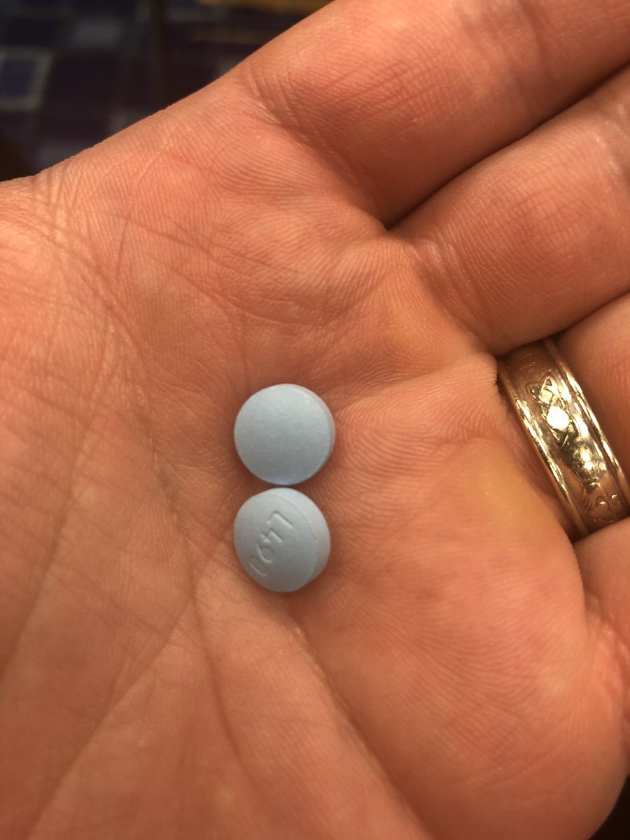 Blue Advil Pills