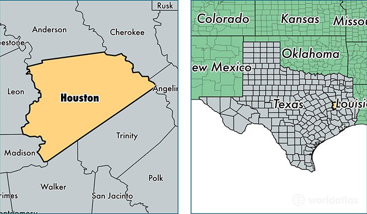 Houston Texas Area Code Map - United States Map