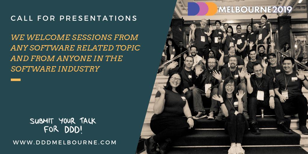 DDD Melbourne on Twitter: "I know, I know, we keep saying this and you're probably sick of it ...