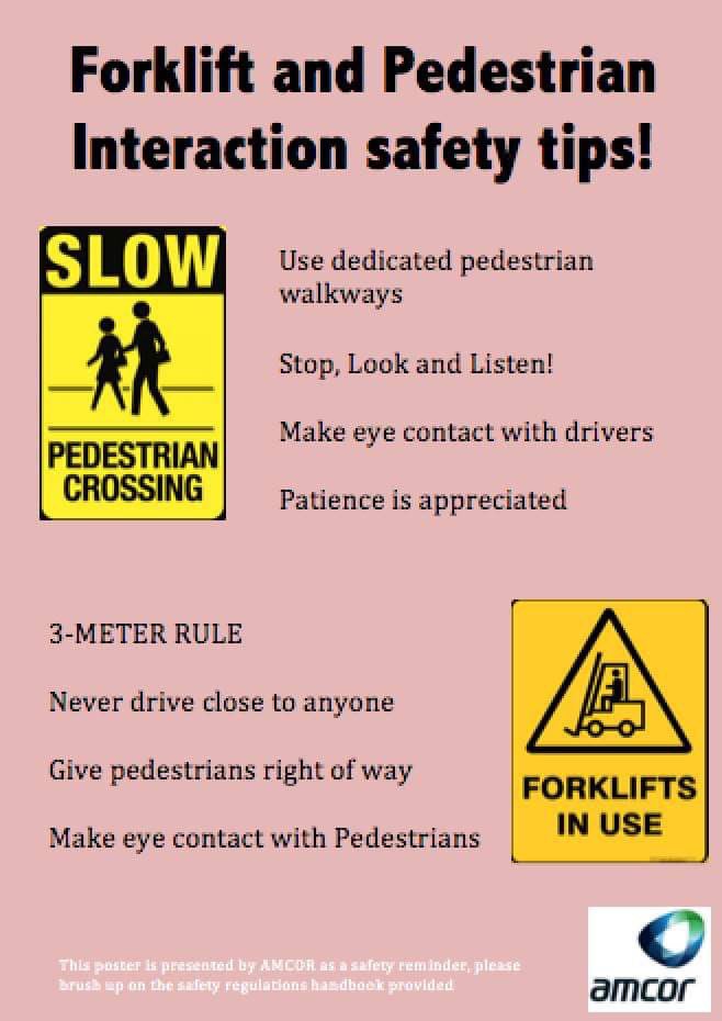 Forklift Pedestrian Safety
