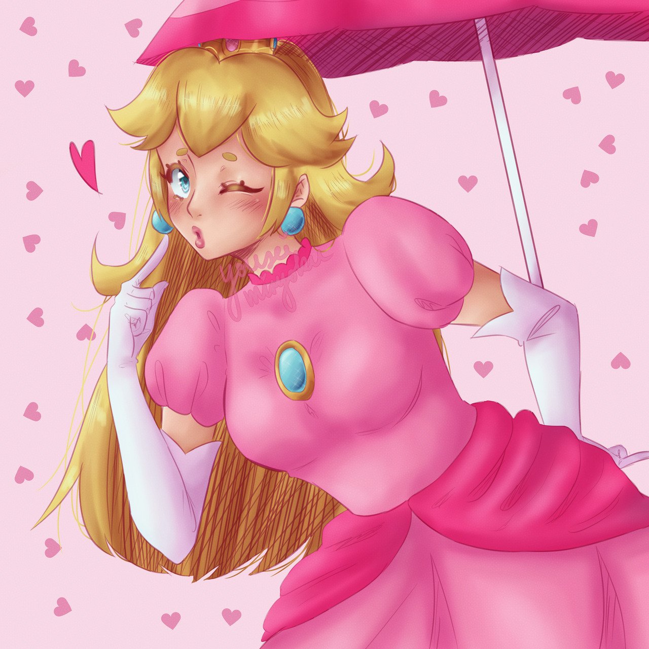 star mushroom soup on Twitter: "Peachy! #princesspeach #peach #supermario https://t.co ...