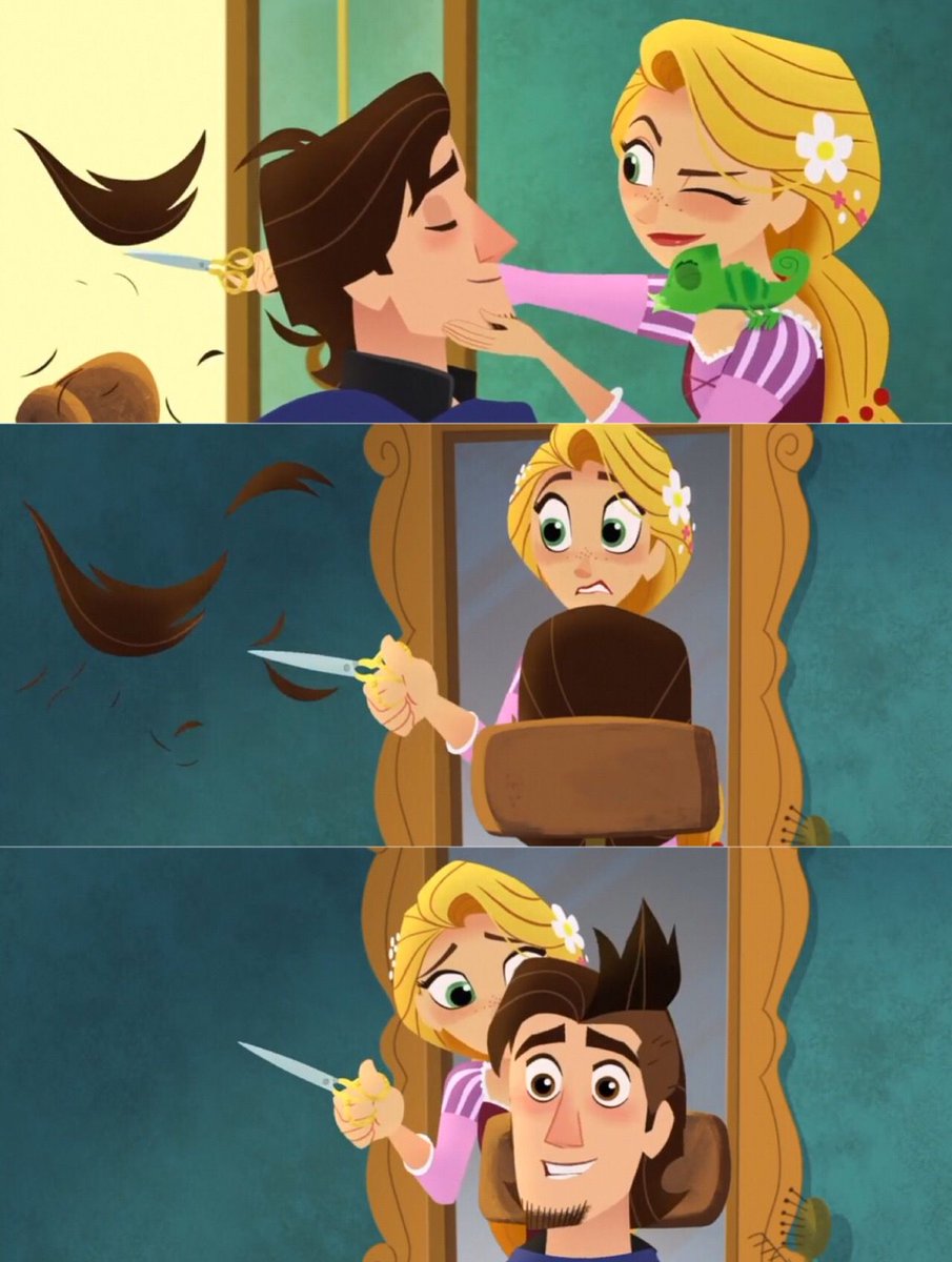 Rapunzel Tangled Haircut