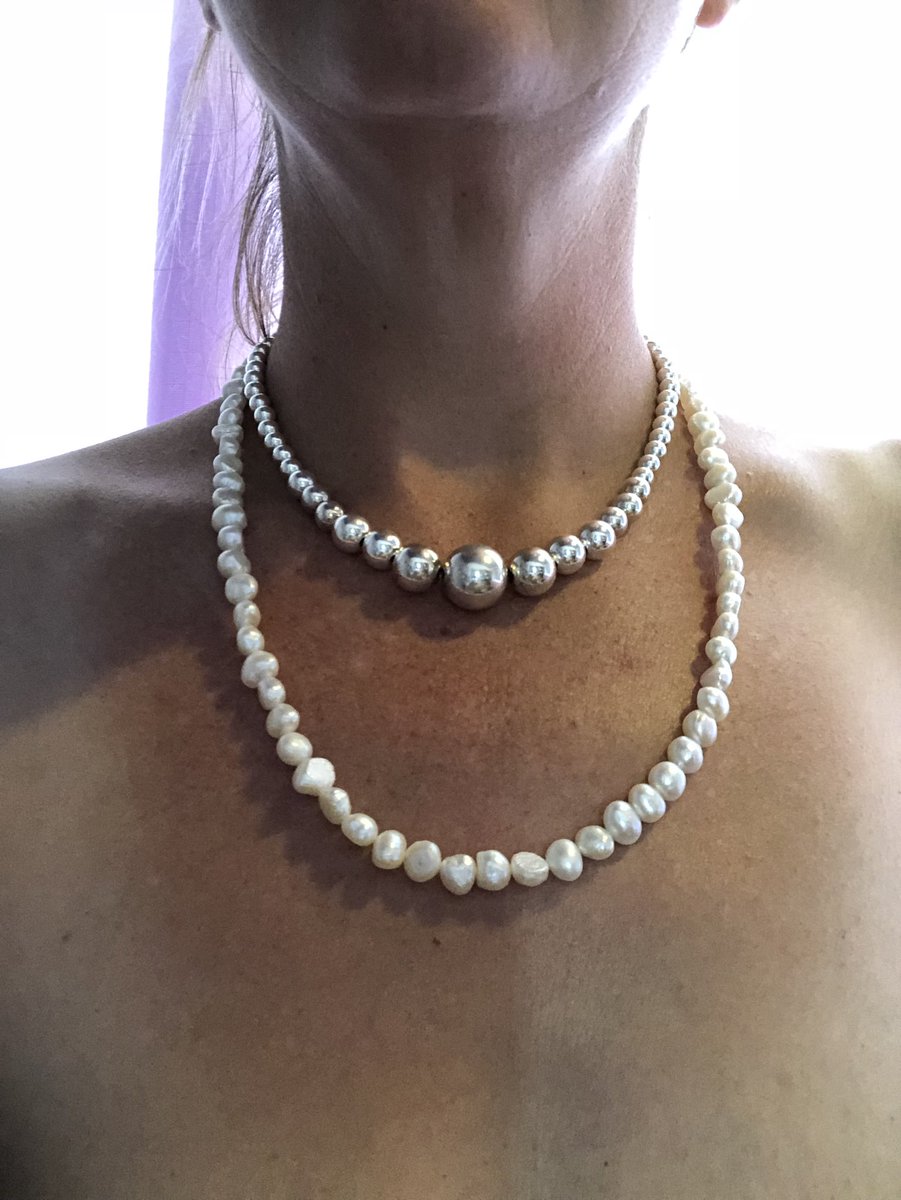 Megan Silver Pearls 11210 Hot Sex Picture