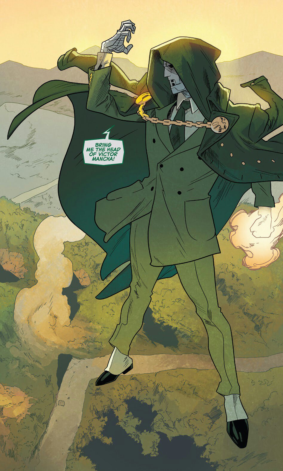 Ultimate Doctor Doom Goat Legs