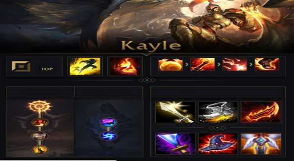 Kayle League Of Legends Build
