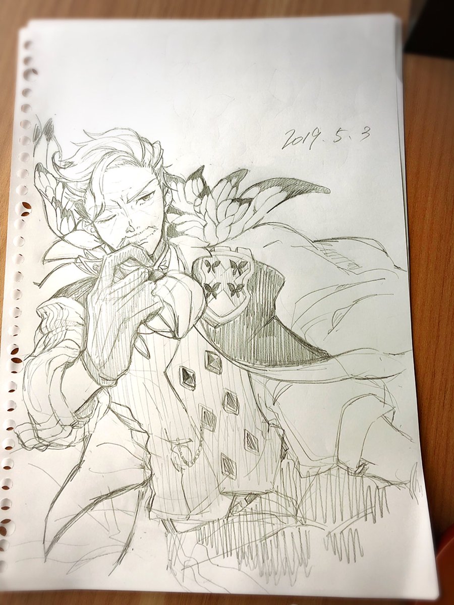 平成最後に自分史上一番バズった絵を貼る これだなあ 最初のホームズ絵 」GMTの漫画