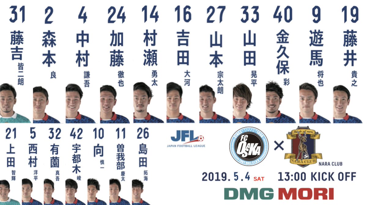 奈良クラブ対FC大阪 - #JFL 第7節 2019.5.4 #コミュサカ #J楽 (2ページ目) - Togetter