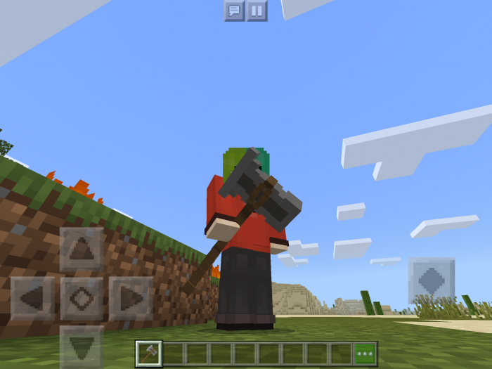 MCPE DL on Twitter: "Stormbreaker Addon (with lightning chain) - https ...