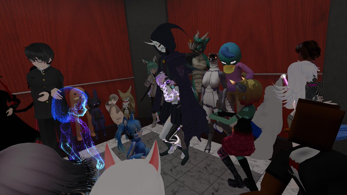 MehStrongBadMeh on Twitter: "Elevator VR is now available in @VRChat. Experience a crazy ...