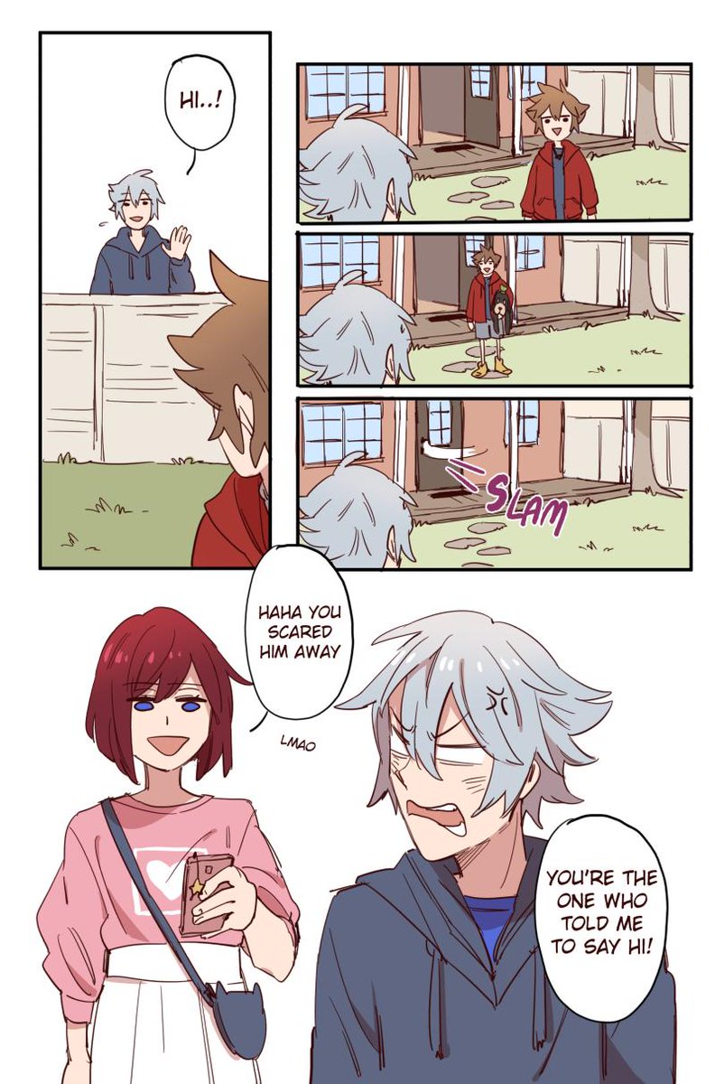 yep. comic time yeehaw ? More of the KH AU that p」Kaburionの漫画