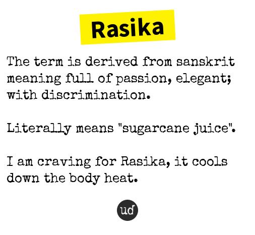 Rasika Name