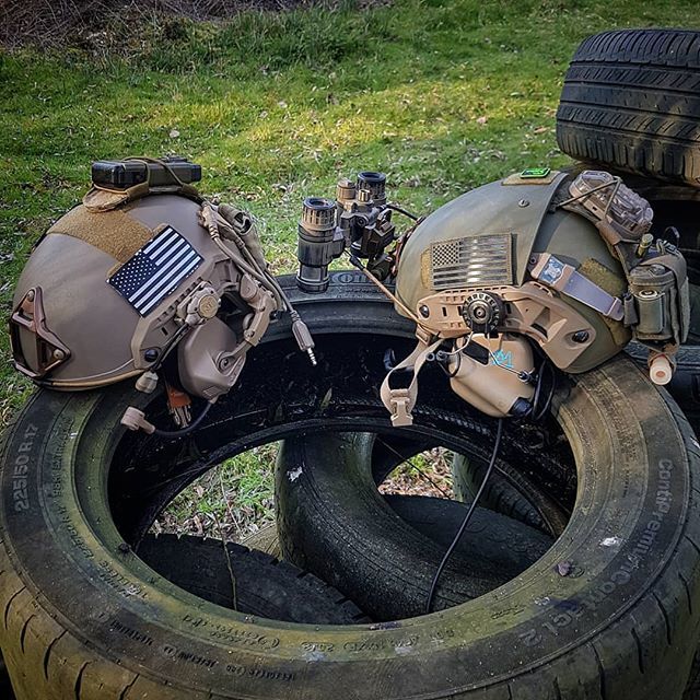 Airsoft Helmet Setup