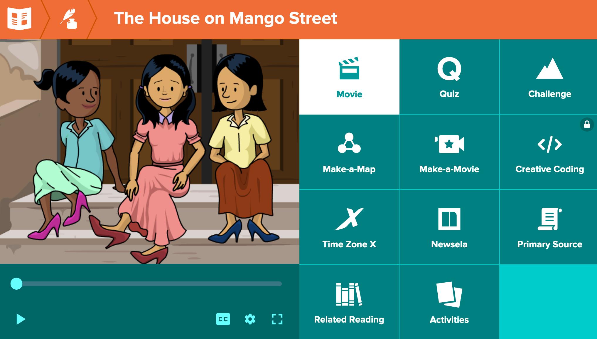 The House On Mango Street Map
