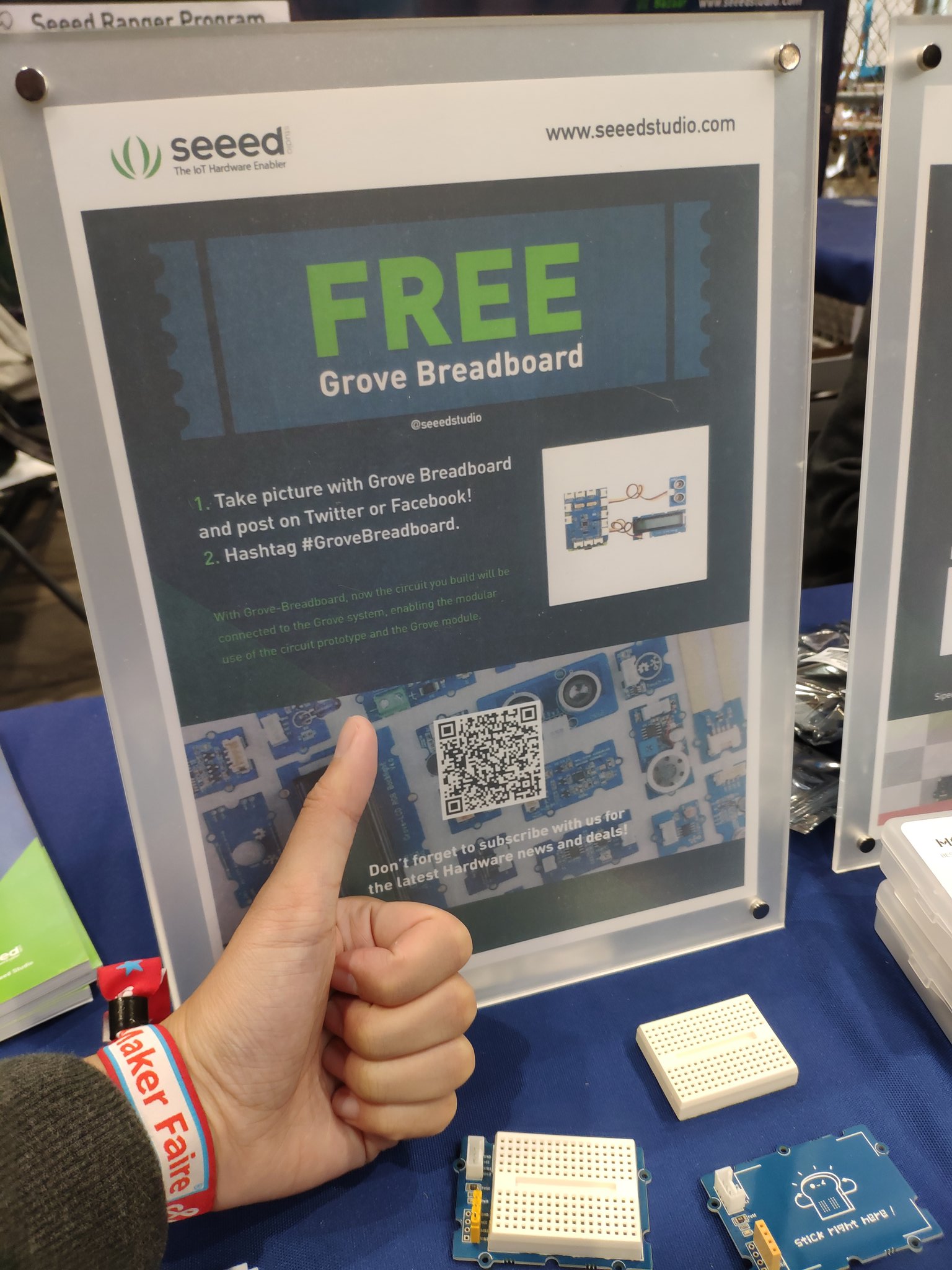 Seeed Studio on Twitter: "Round 2 of #MakerFaire Bay Area! Don't forget you can get a FREE Grove ...