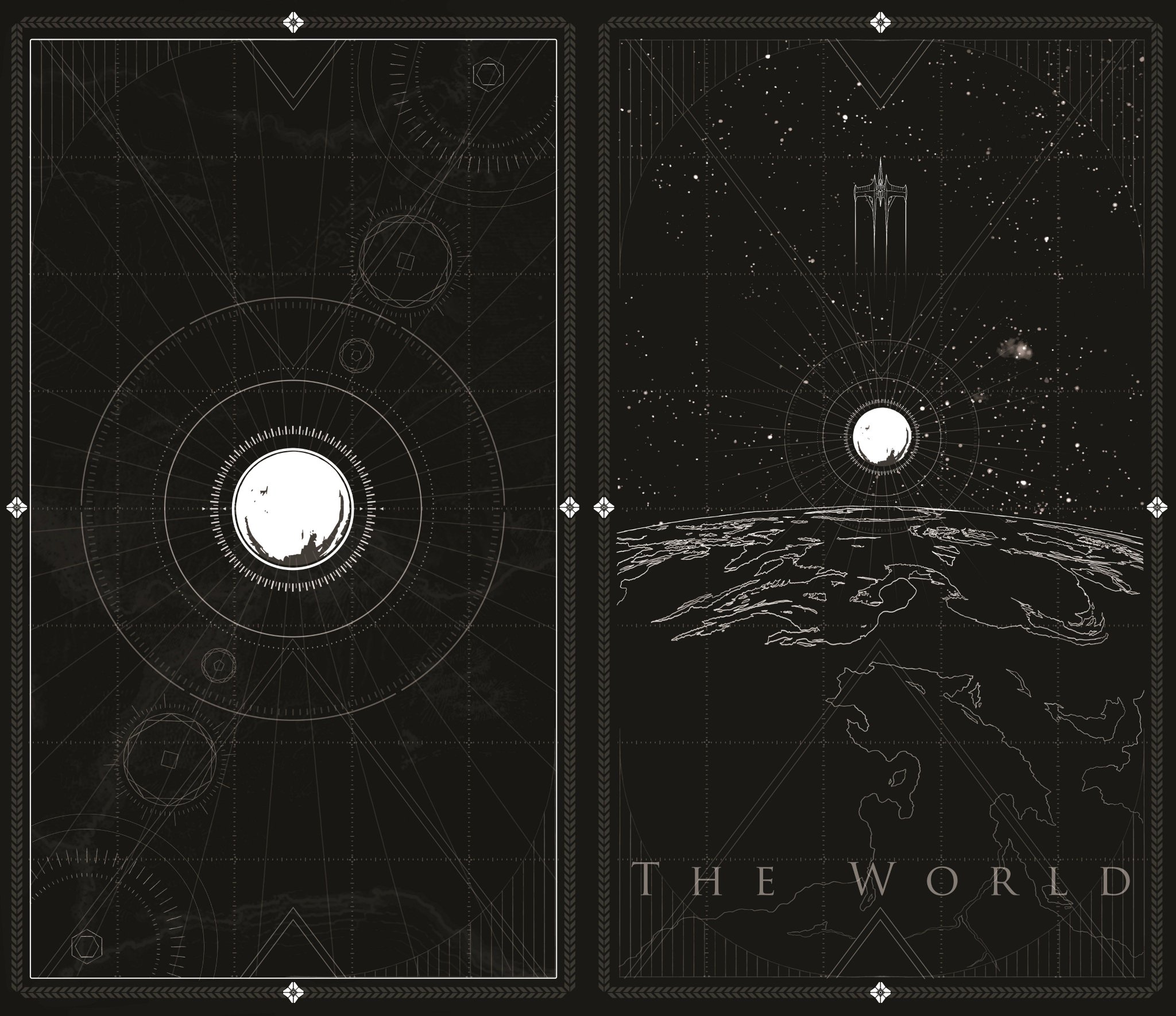 Tenrouken on Twitter: "Destiny 2 gave me the idea to make some Tarot ...