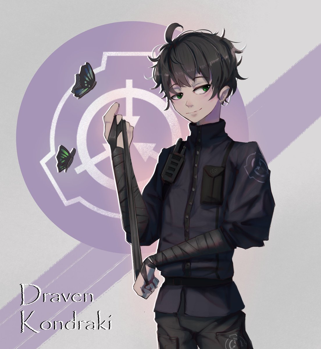 【SCP基金會：人物繪】Draven Kondraki - news2000tw的創作 - 巴哈姆特