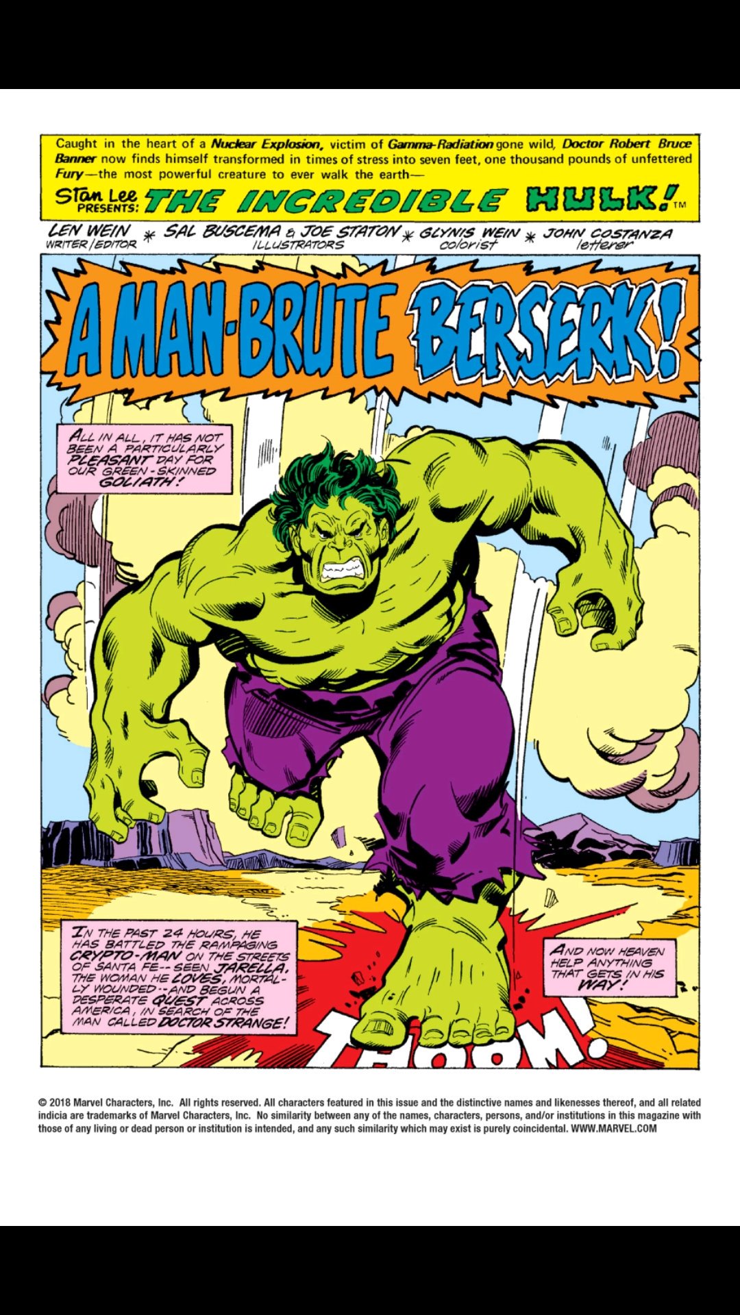 Buscema Hulk