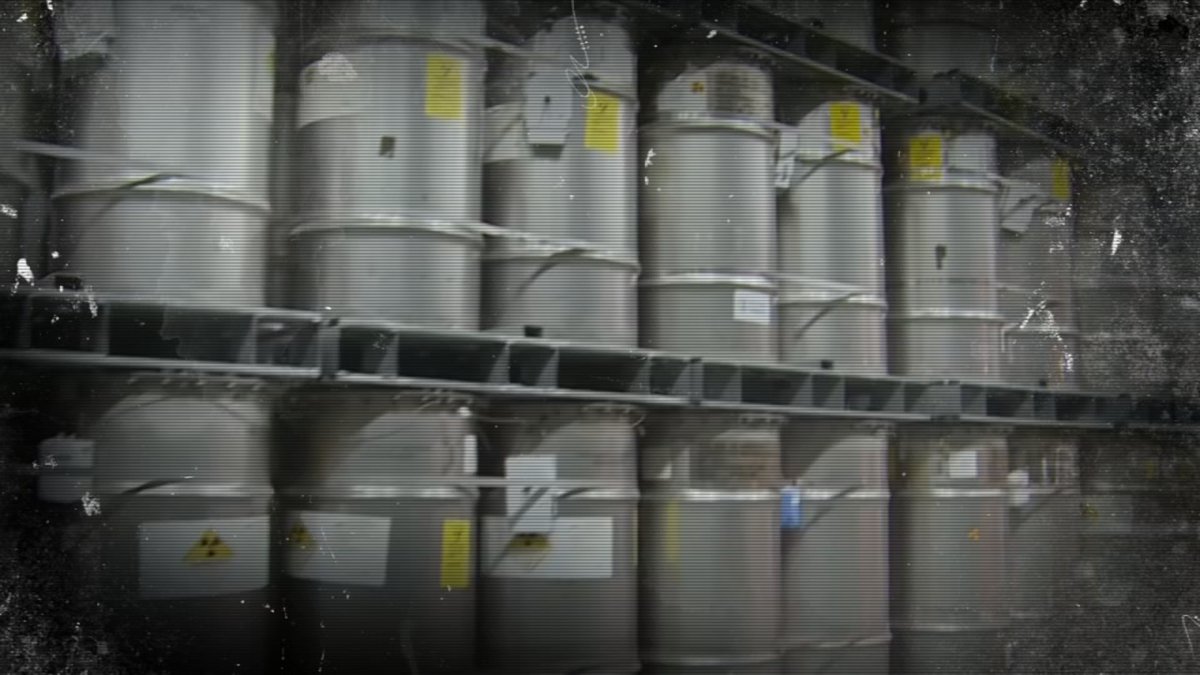 35 million gallons of radioactive waste sit just off the Savannah River ...