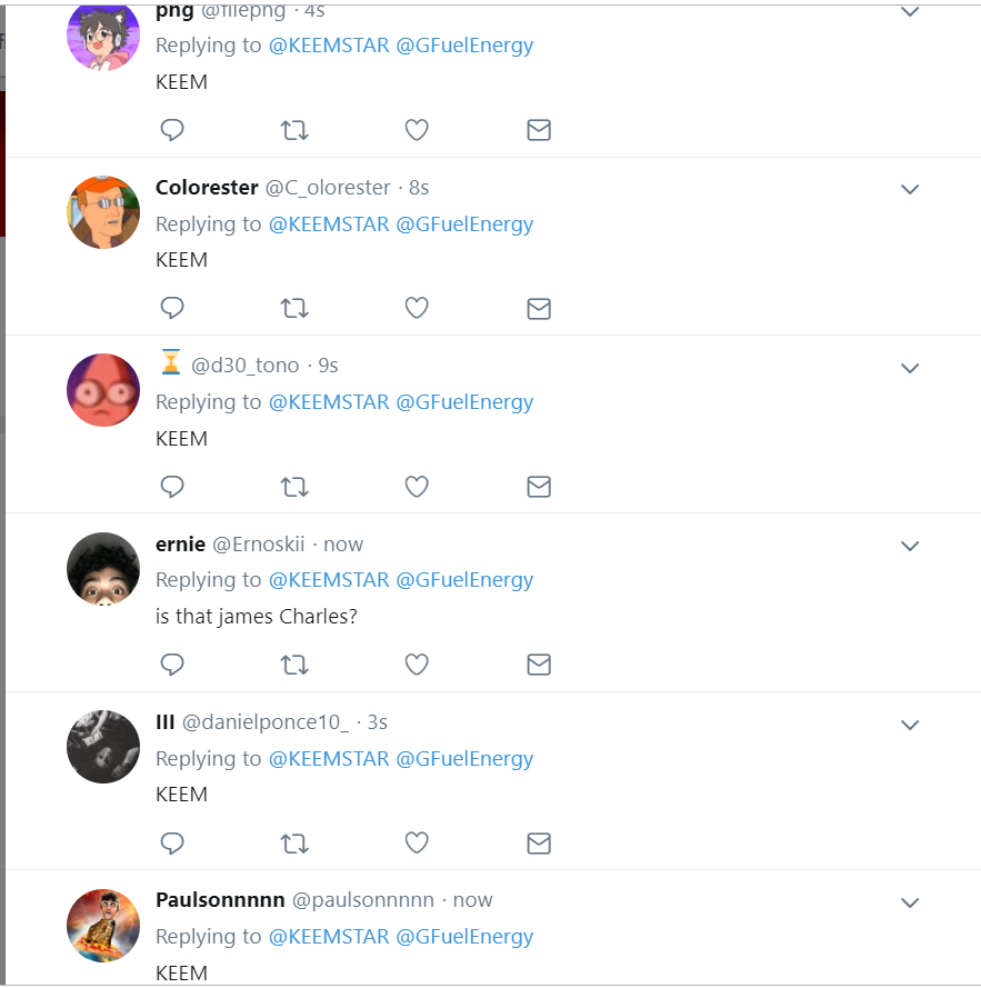 KEEM 🍿 on Twitter: "Get some @GFuelEnergy Cotton Candy today! Use code _ _ _ _ ! https://t.co ...