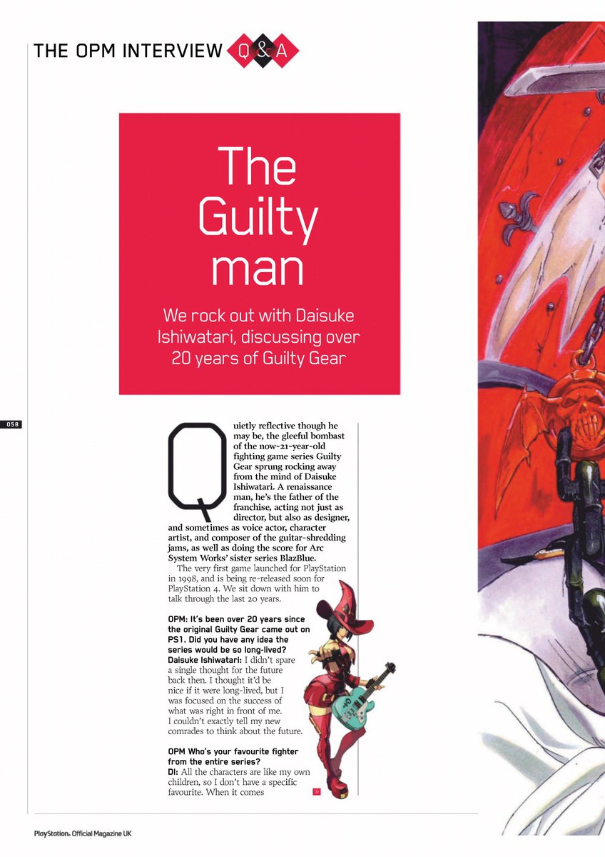 Guilty Gear Daisuke Interview. A Look At The Anime Rocking Roll ...