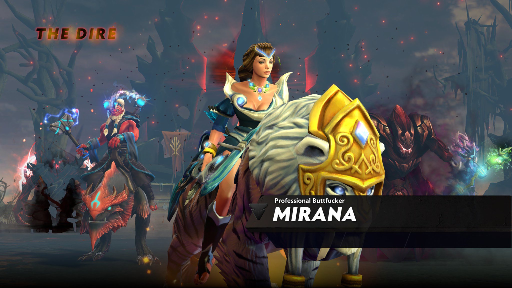 Mirana Dota 2 Loading Screen