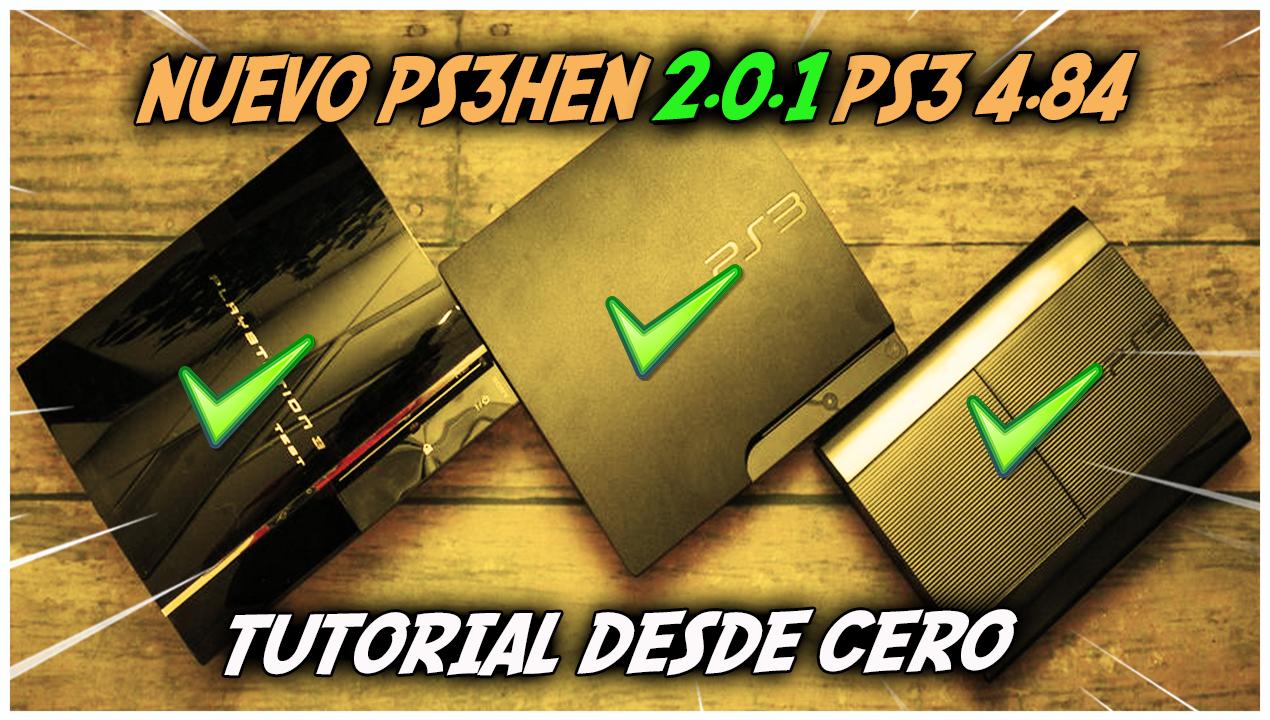 TheWizWiki on Twitter: "👉 Instalación de PS3HEN 2.0.1 HDD desde cero! PS3 4.84 OFW/HFW 🤜 # ...
