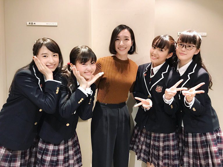 Perfume on Twitter: "Loved attending Sakura Grakuin's transfer ceremony this week, especially ...