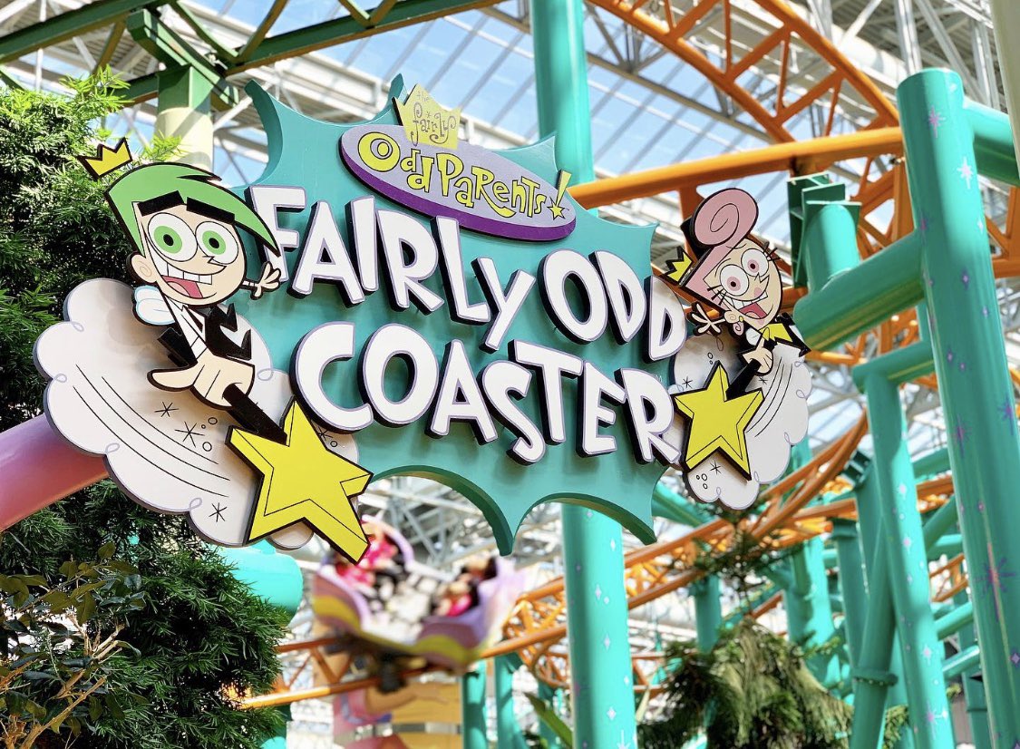 Nickelodeon Universe Fairly Odd Coaster