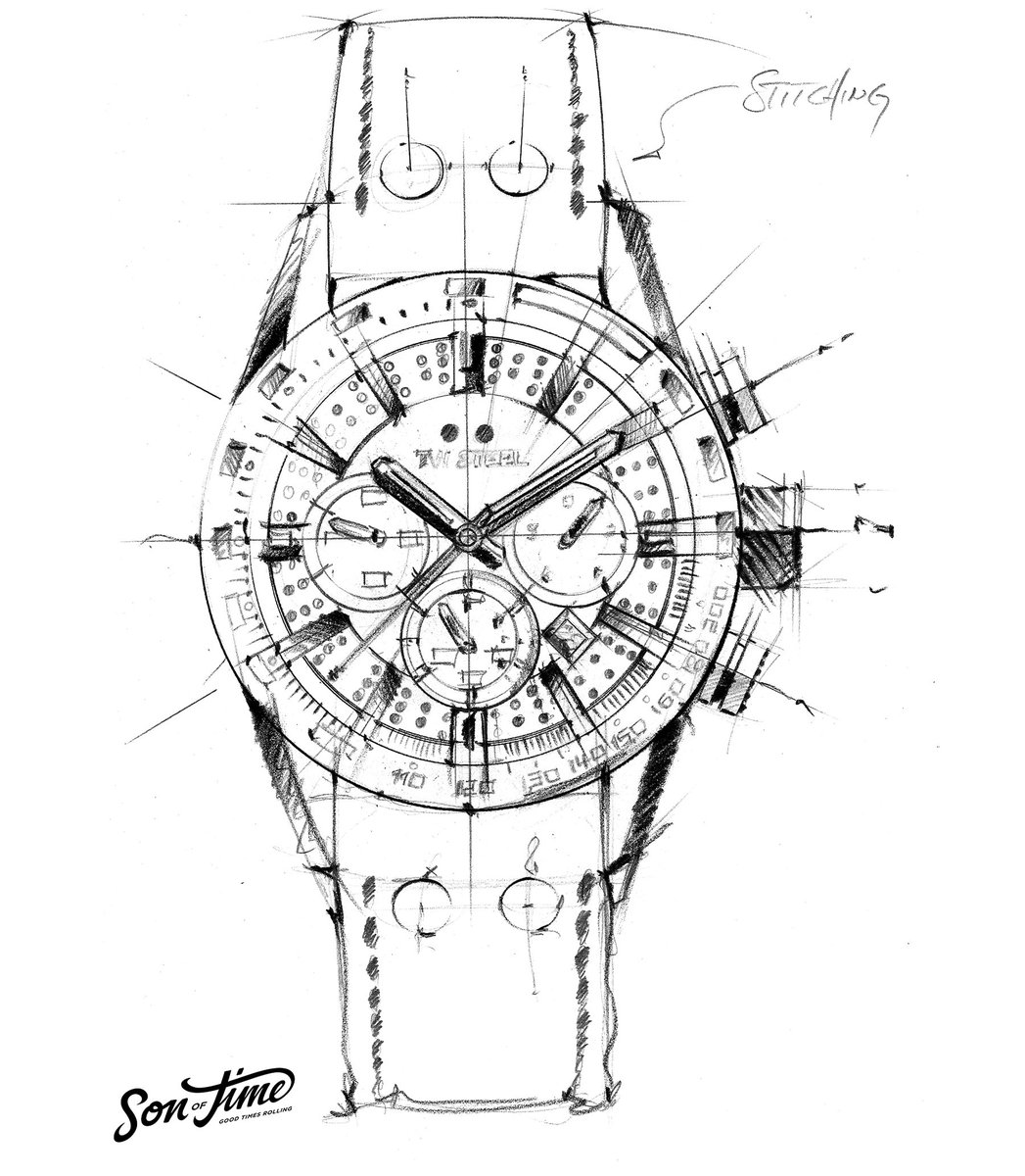 Watch Design Sketch