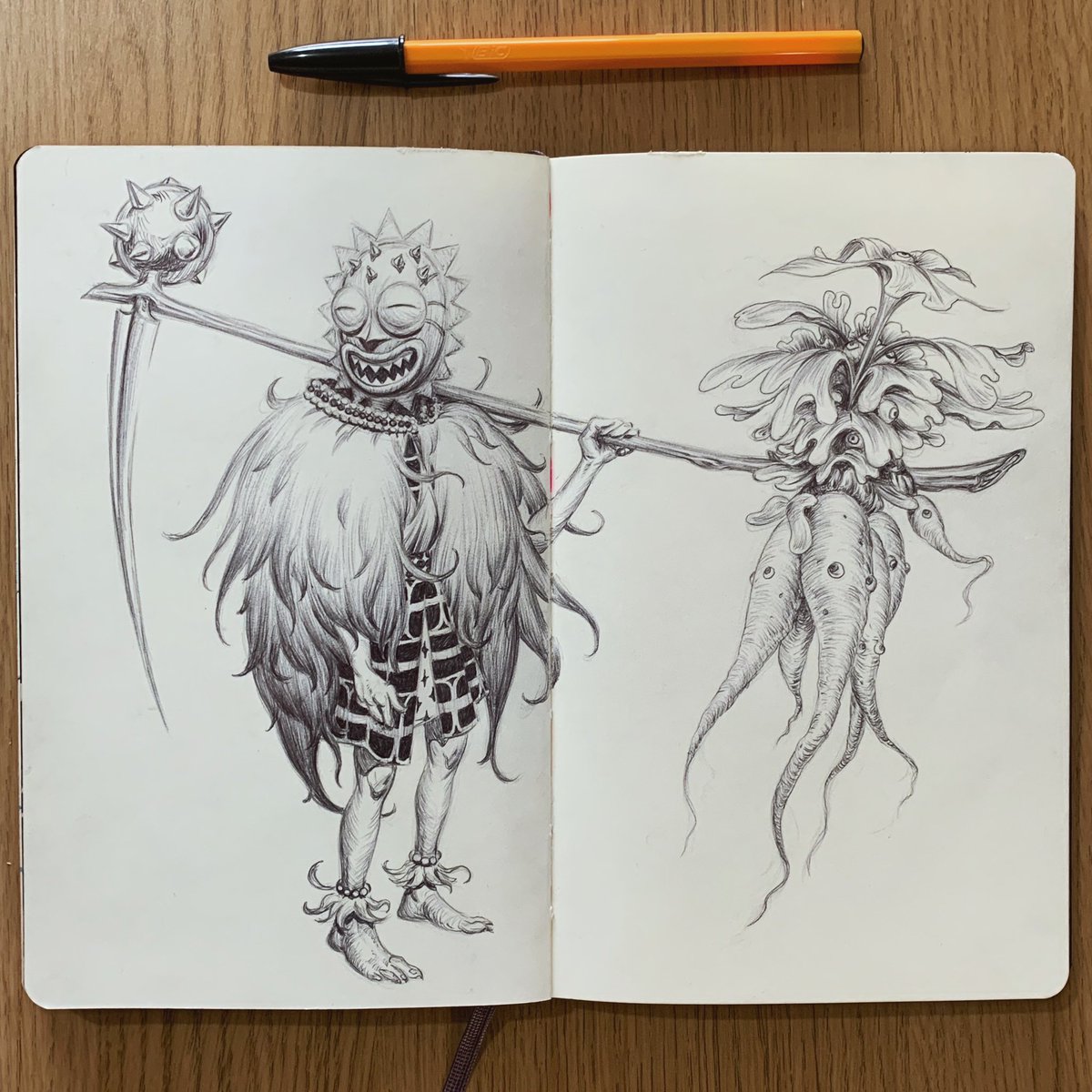 Magic Radish guy ? #drawing #character」|Sean Sevestreの漫画