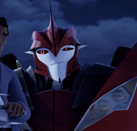 Transformers Prime Knockout Face