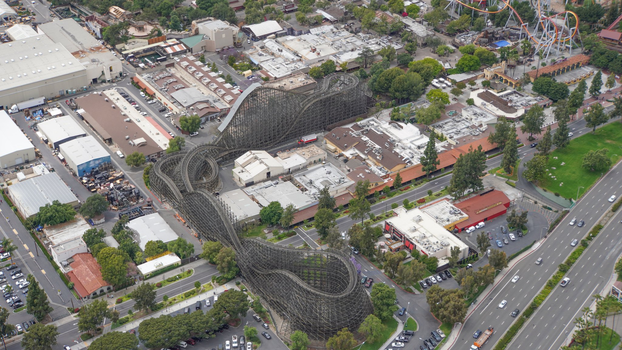 Ghostrider Roller Coaster