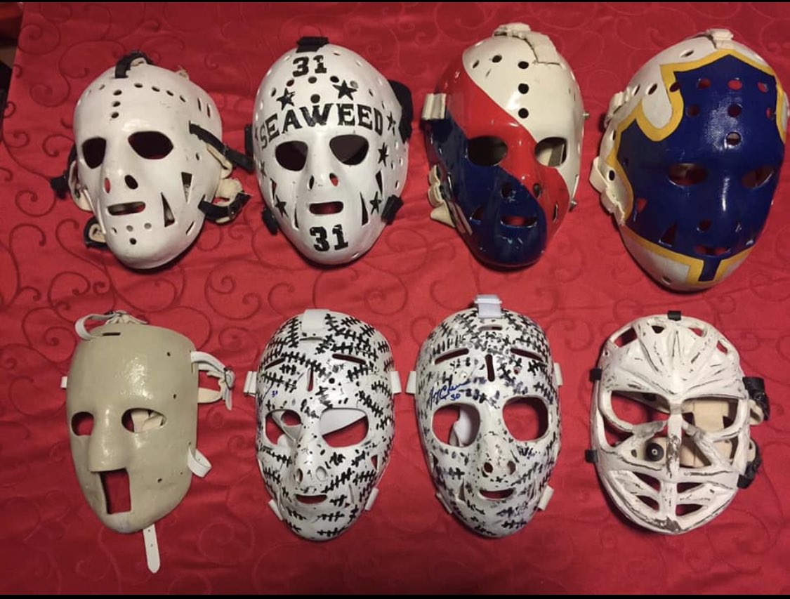 Vintage Goalie Mask