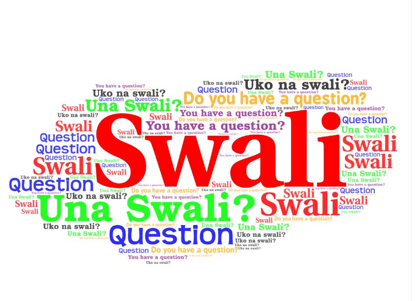 A Thread from @africaupdates: "The word "Question" is "Swali" in ...