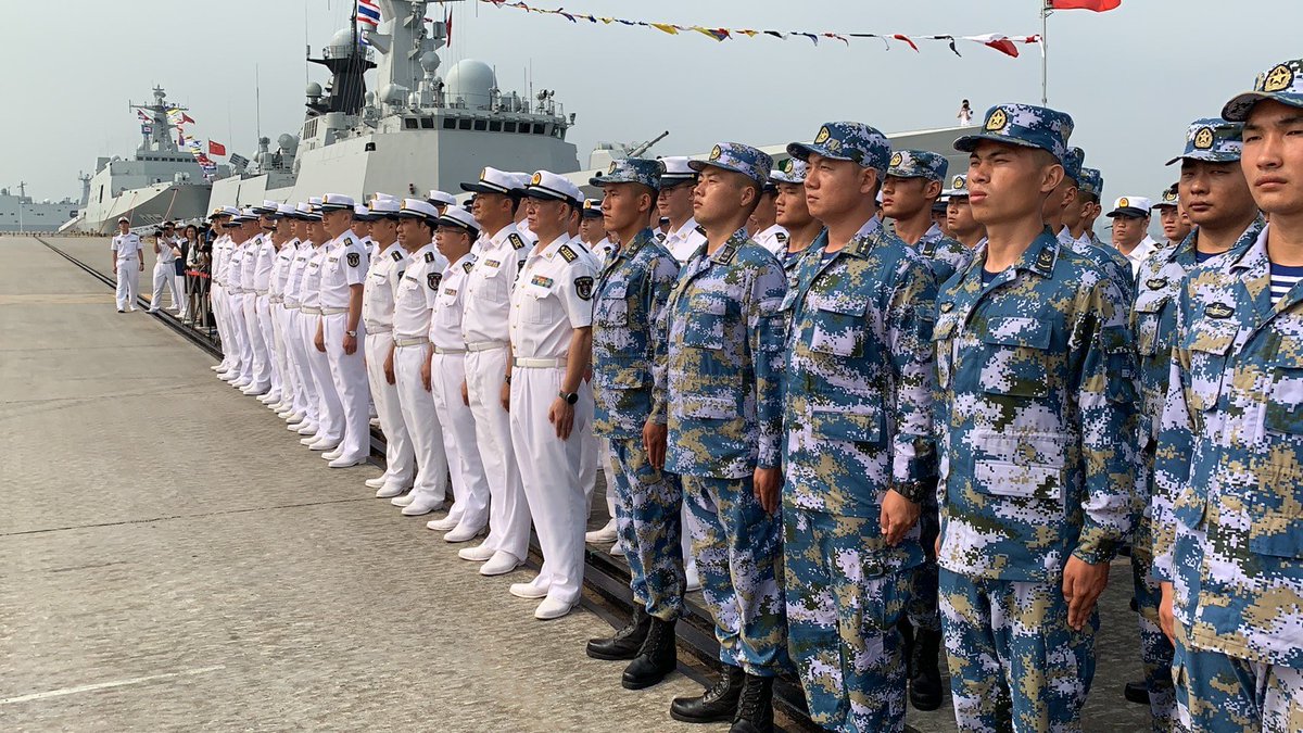 AAG_th on Twitter: "🇹🇭🇨🇳AAG_th บันทึกประจำวัน: การฝึกผสม Blue Strike 2019 #กองทัพเรือไทย-จีน ...