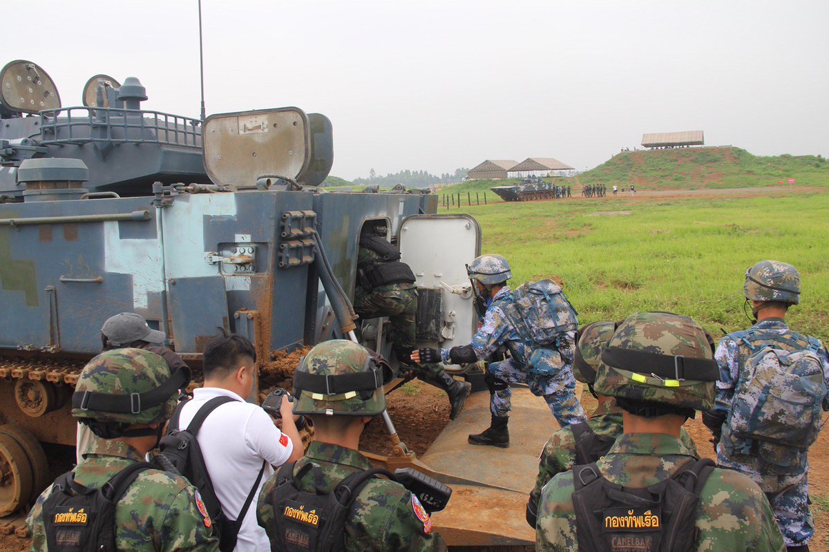 AAG_th on Twitter: "🇹🇭🇨🇳AAG_th บันทึกประจำวัน: การฝึกผสม Blue Strike 2019 #กองทัพเรือไทย-จีน ...