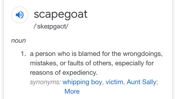 Scapegoat Definition