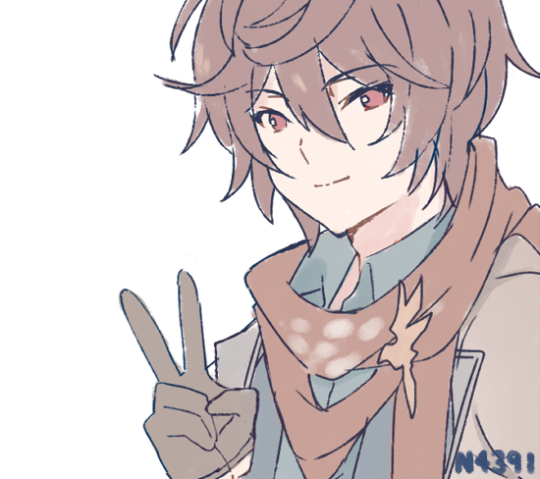 「Delicate hands, delicate smile. 」|Enaki @ WORKING! Sending out POsのイラスト