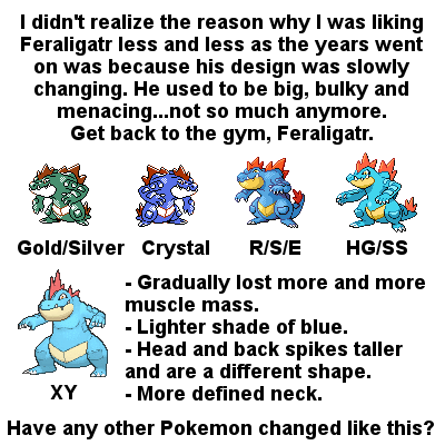 Feraligatr Evolution Chart