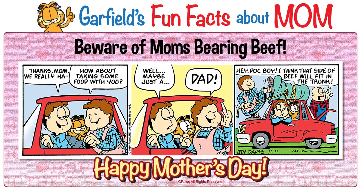 Mother Day Cartoons Garfield